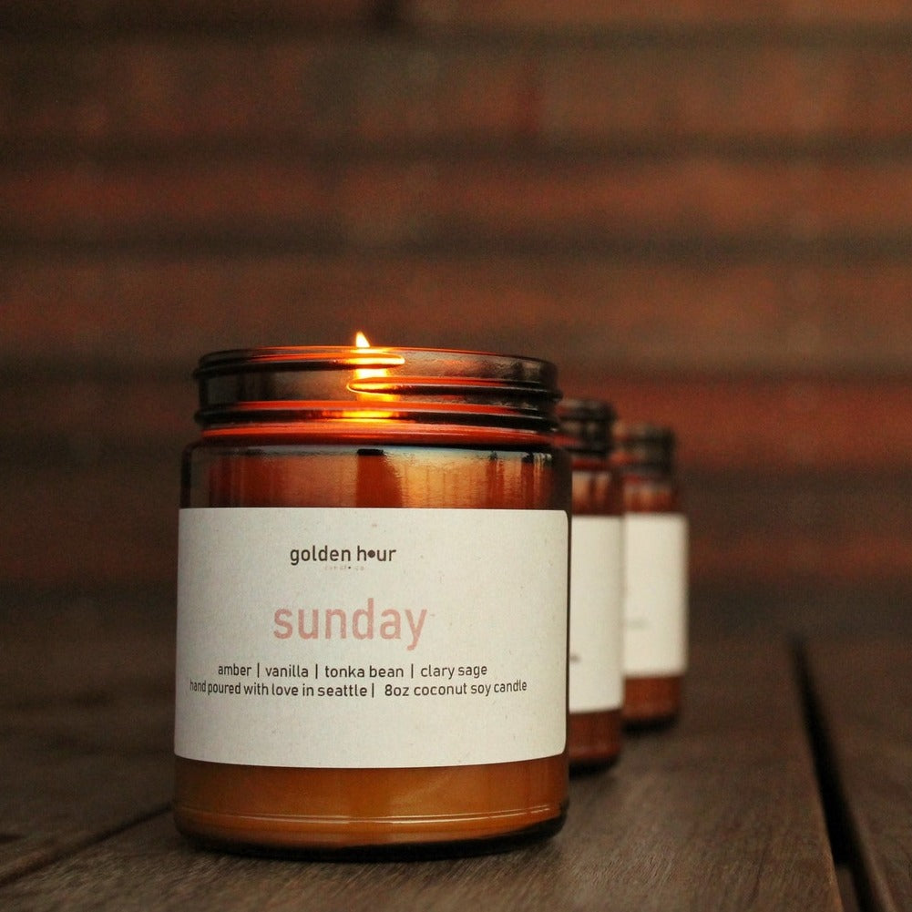 Sunday – Golden Hour Candle Co